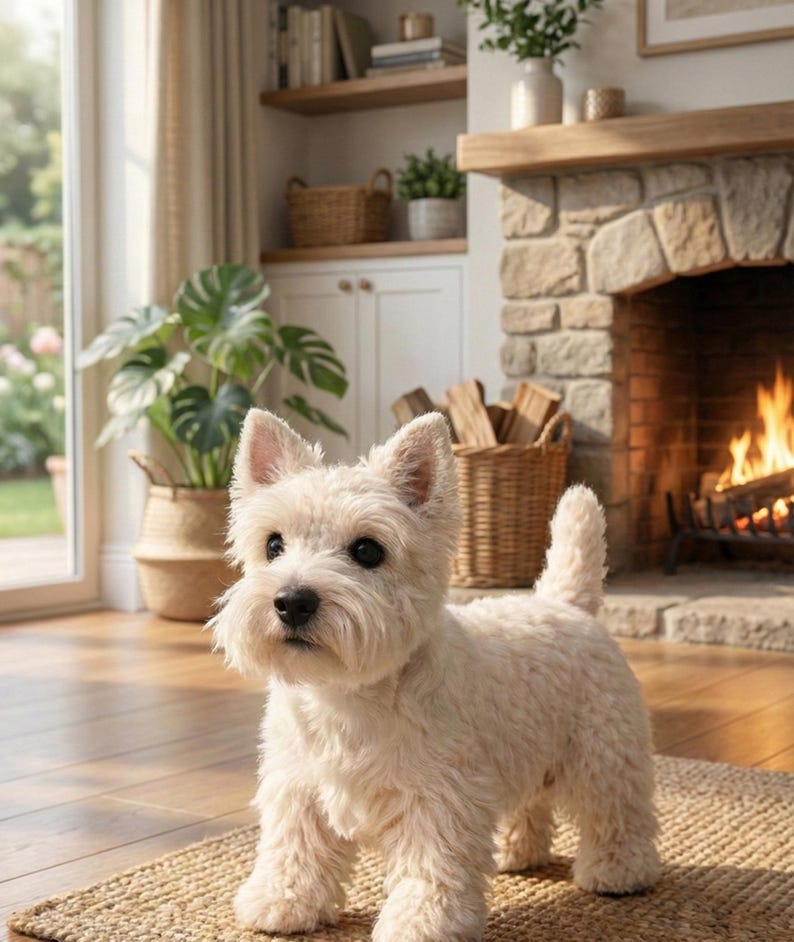 Realistic Westie Crochet Pattern – West Highland White Terrier Dog ...
