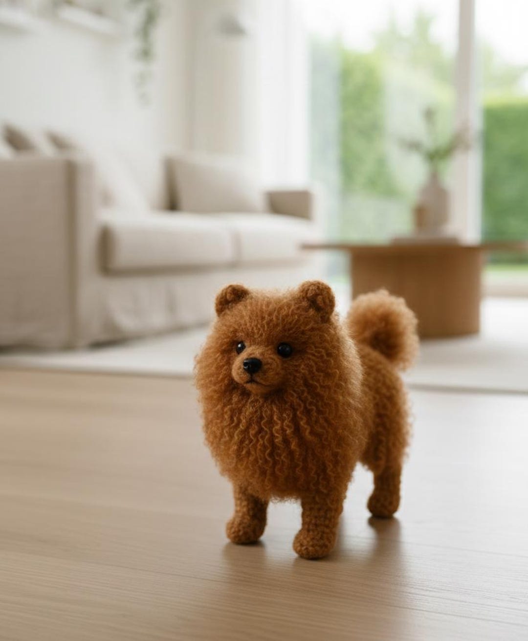 Curly Dog Amigurumi Pattern: Crochet Pomeranian Plush (PDF) - Etsy