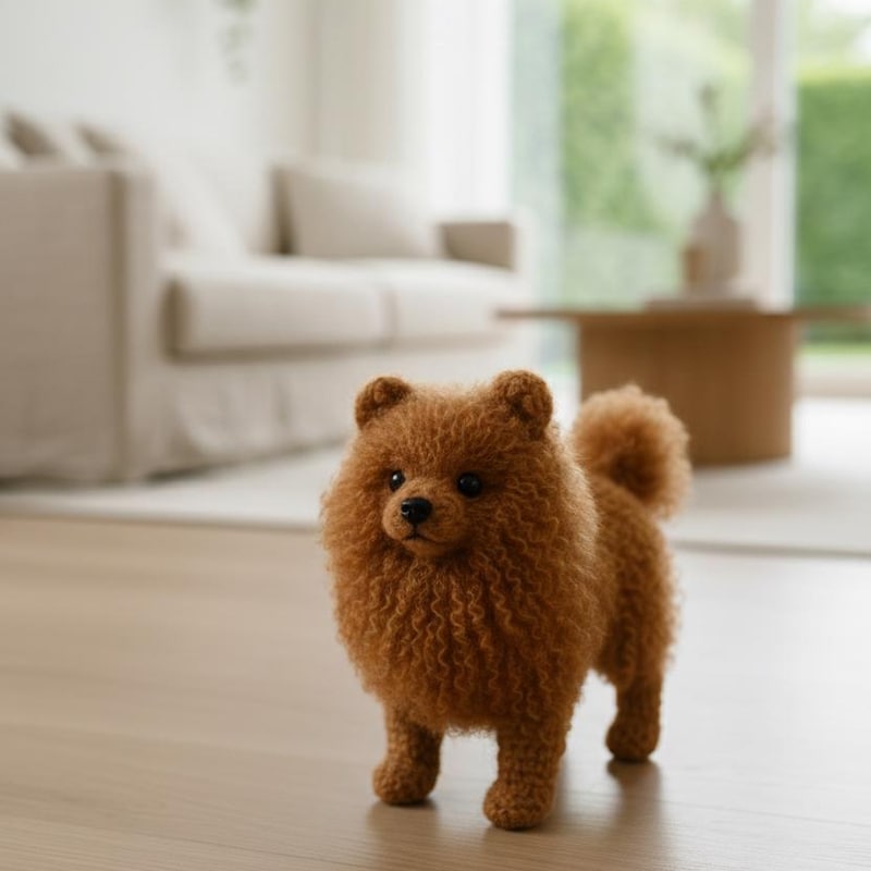 Pomeranian Plush - Etsy