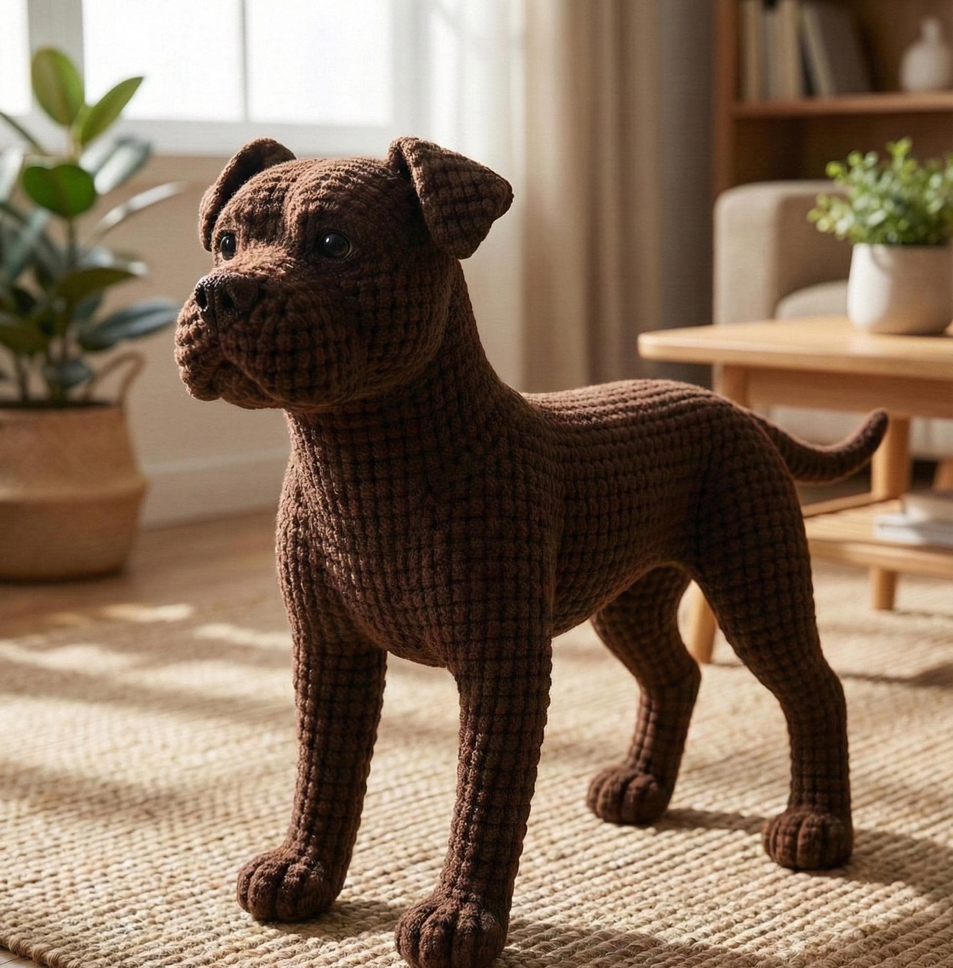 Amigurumi Cane Corso Crochet Pattern PDF – Realistic Italian Mastiff ...