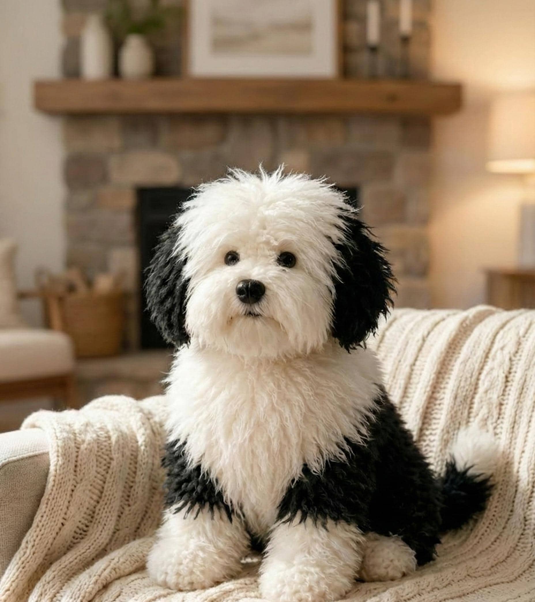 Realistic Bobtail Dog Crochet Pattern PDF • Fluffy Plush Dog Toy DIY ...