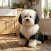 Realistic Bobtail Dog Crochet Pattern PDF • Fluffy Plush Dog Toy DIY ...
