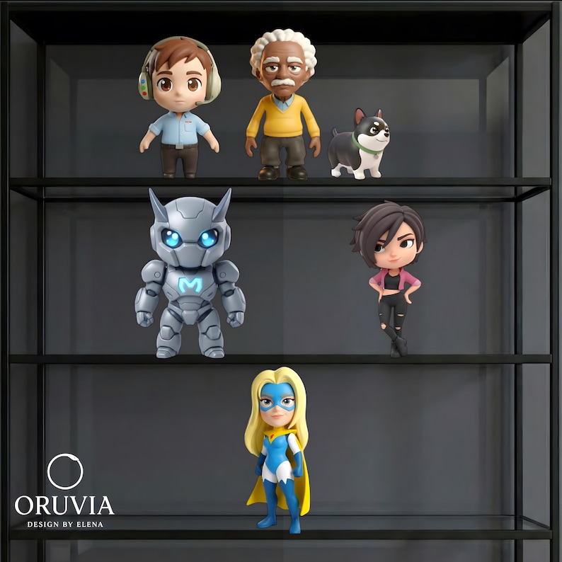 Dispatch Characters 3MF Bundle I Game Figures 3MF Pack I Colored ...