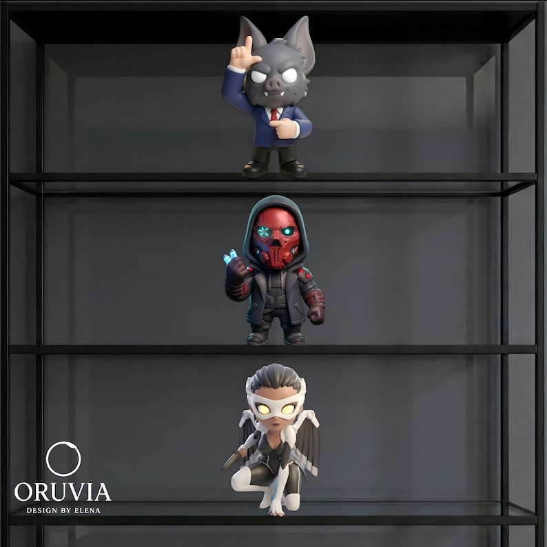 Dispatch Characters 3D STL Bundle I Game Figures STL Pack I Digital ...