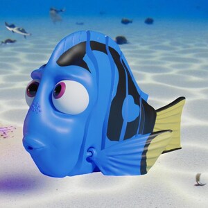 Finding Nemo Flexi 3D Stl Files - Etsy