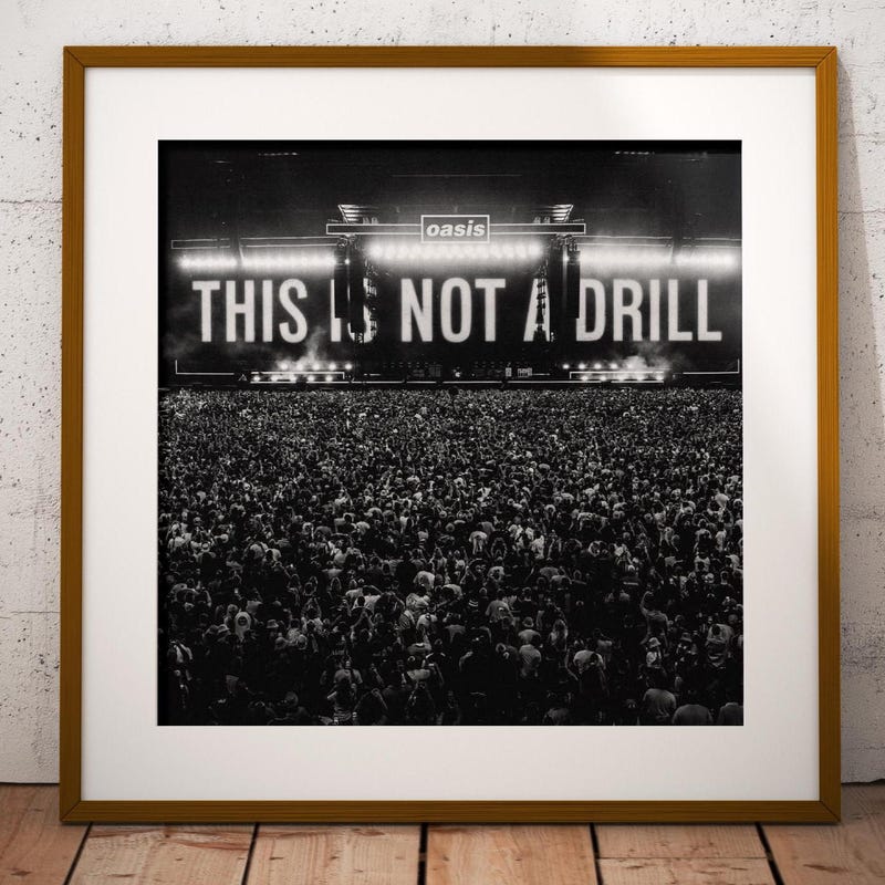 90s Britpop Music Poster - Etsy