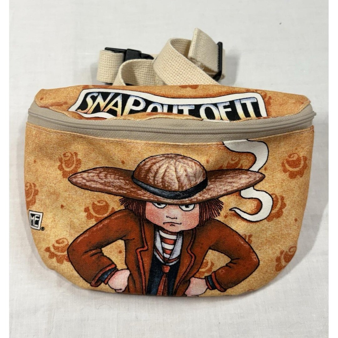 Vintage Mary Engelbreit Fanny Pack: "snap Out of It!" 1990s Novelty Bag ...