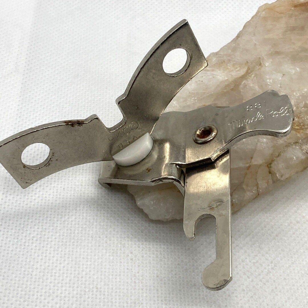 Vintage Ekco Miracle Roll 881 Small Hand Can Opener Compact Camping ...