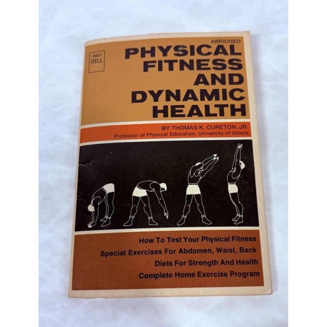 Vintage Dell Purse Book Physical Fitness and Dynamic Health 1967 Mini ...
