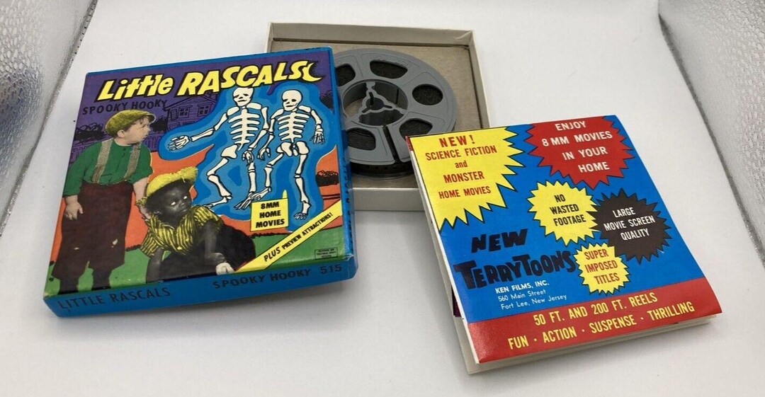 Little Rascals Spooky Hooky 8MM Home Movie 515 Preview Attractions Ken ...