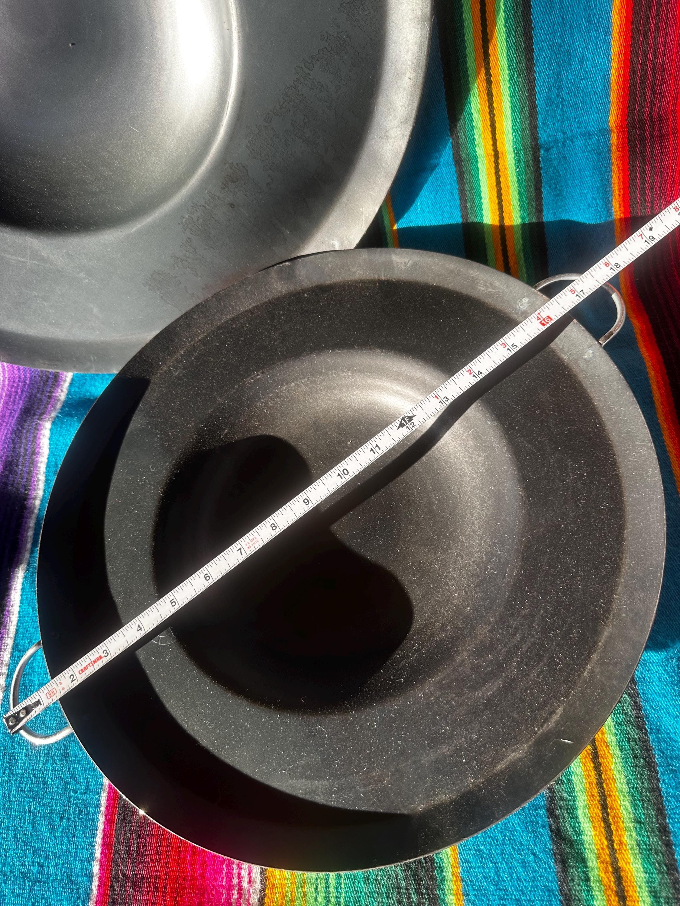 Comal De Lamina Mexicano, Comal Para Las Enchiladas, Comal Con Pozo ...