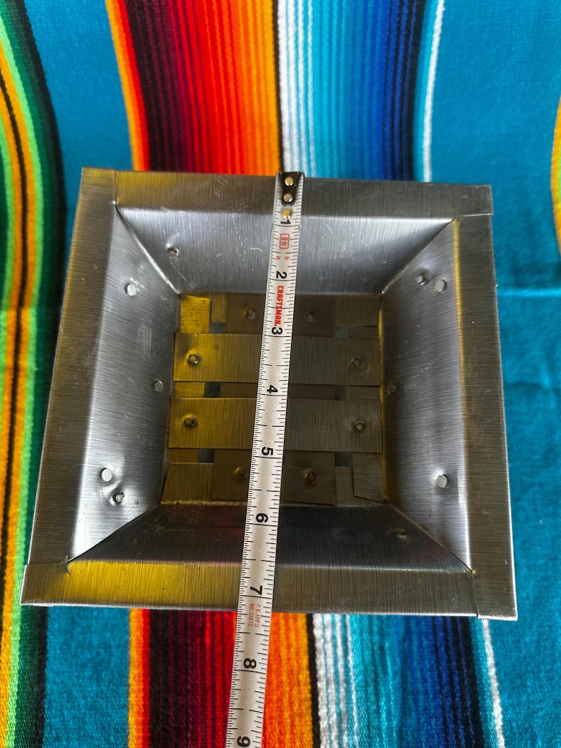 Brasero Mexicano Para Las Casuelas, Anafre De Metal, Hecho a Mano ...