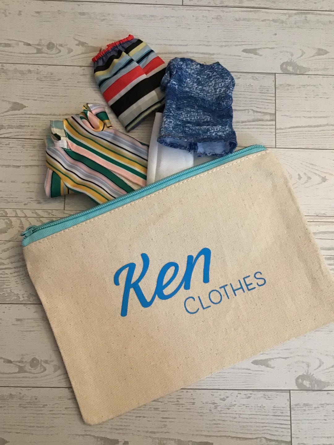 Zipped Bag for Ken Clothes - Etsy