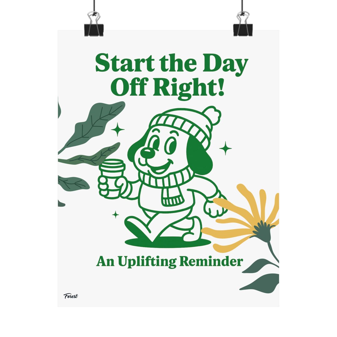 Inspirational Vertical Poster: Motivational Home Decor, Giclee Matte ...