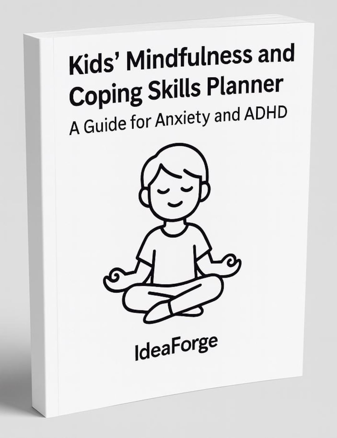 Kids' Mindfulness Journal | Coping Skills Workbook (digital Download ...