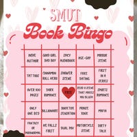 Romantasy TBR Bingo Card Template: Editable Book Club Game (digital ...