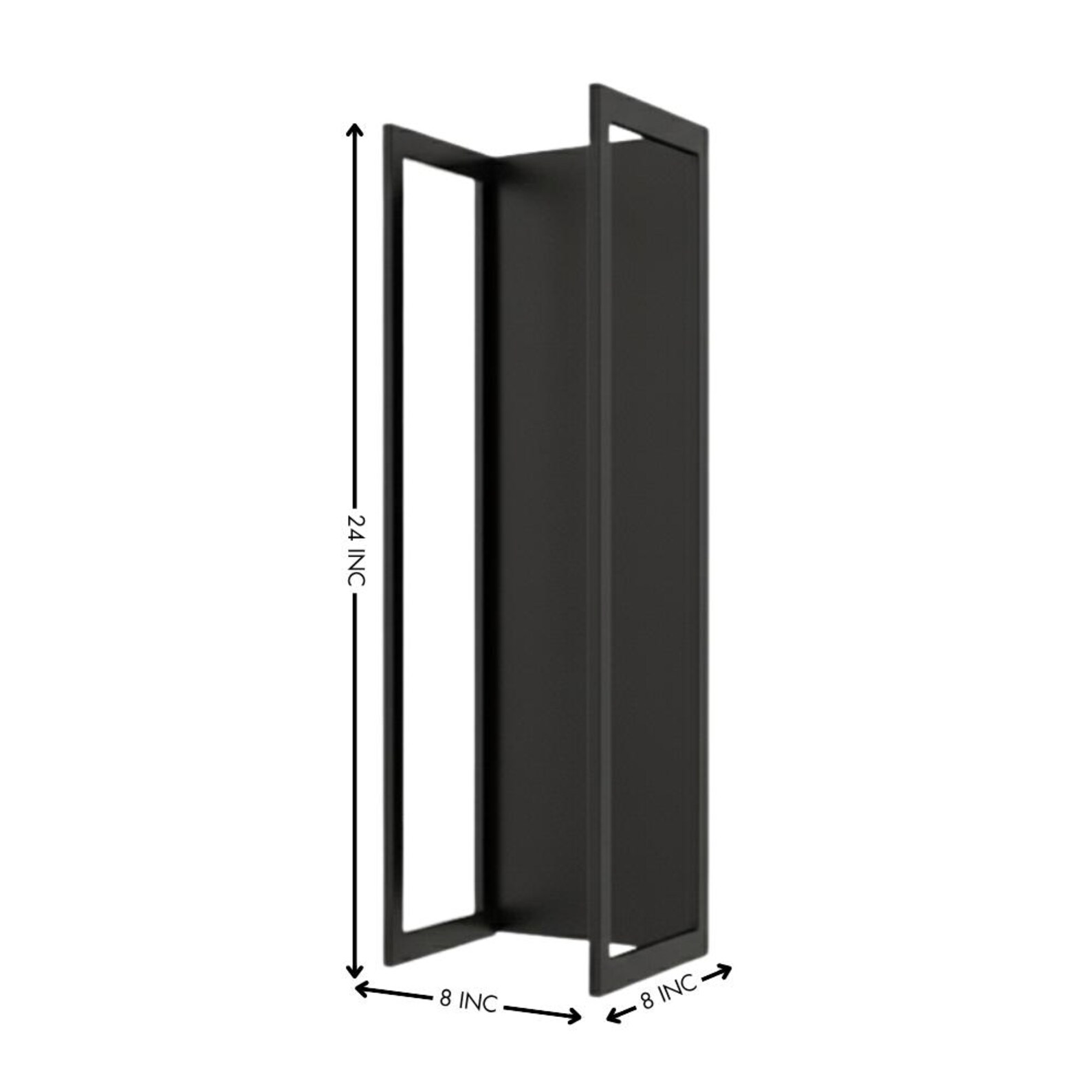 Minimalist Wall Mounted Firewood Rack, Log Holder, Space Saving ...