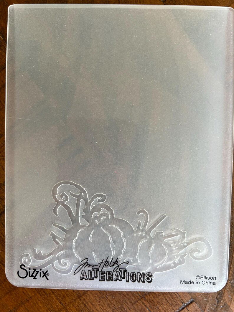 Embossing Folders: Snow, Winter, Pumpkin, Spider Web, Stars, Geisha ...
