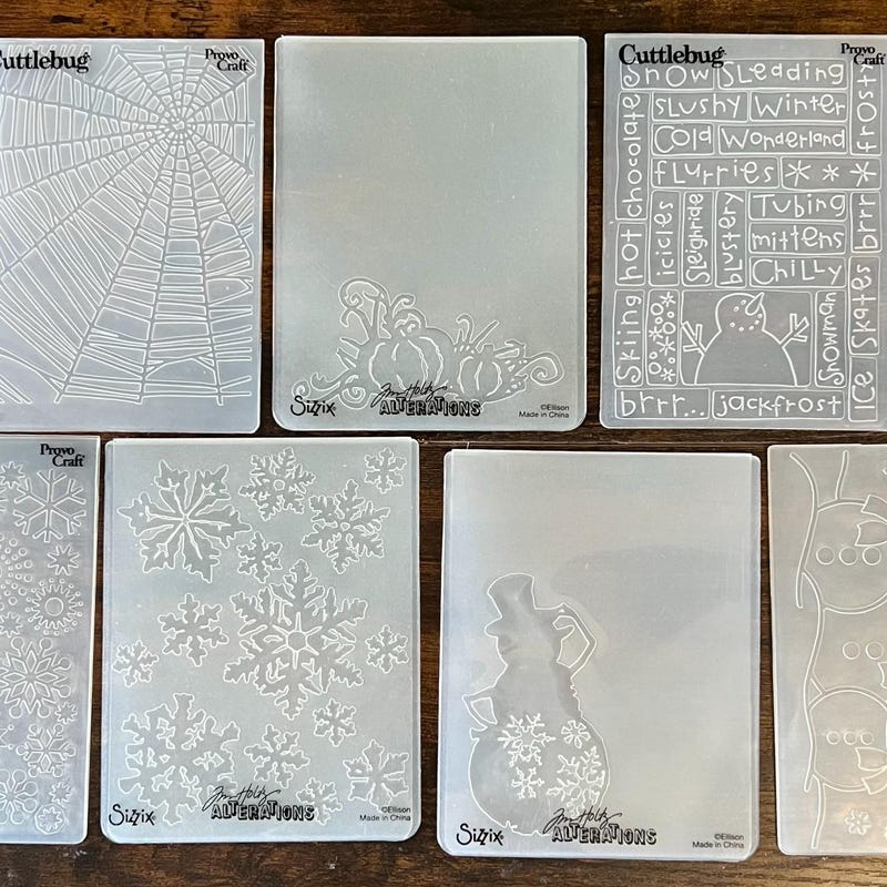 Darice Embossing Folders - Etsy