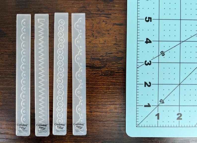 Embossing Folders: Cuttlebug Provo Craft Sizzix Phrases and Borders - Etsy