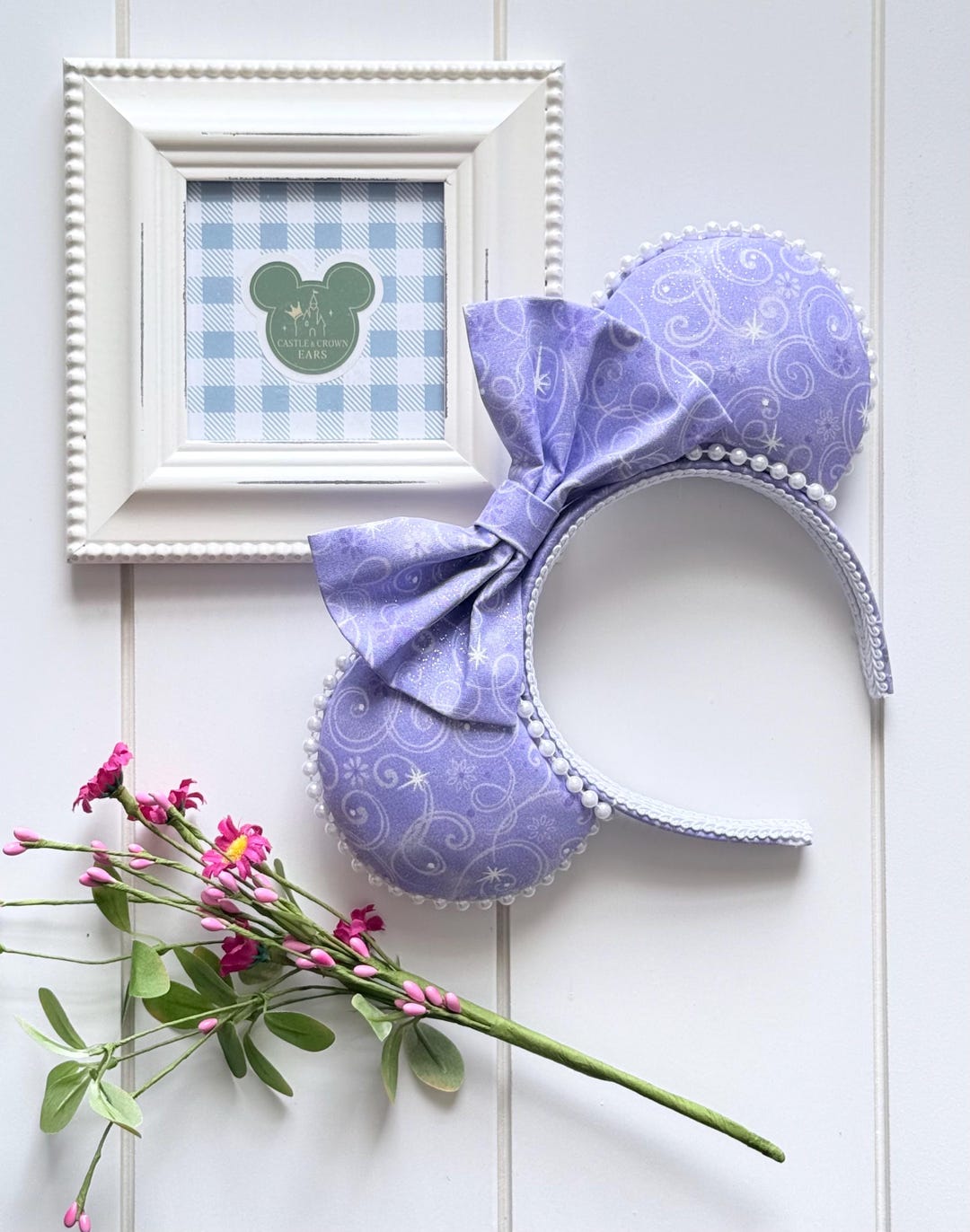 Best Day Ever Tangled Inspired Mouse Ears | Lavender Princess Ears With ...