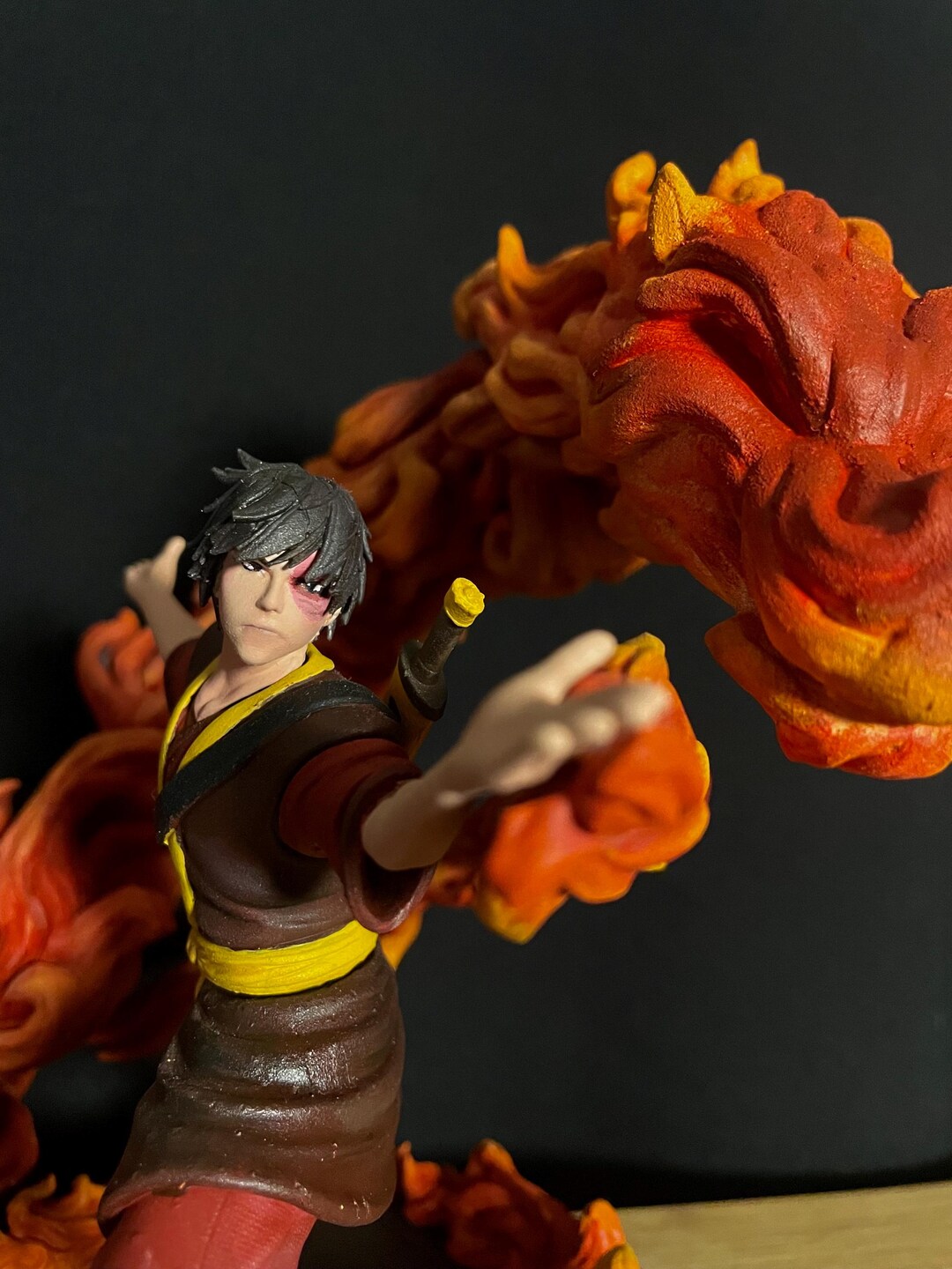 Avatar Last Airbender / Zuko Statue - Handmade Painted Collectible 7.87 ...