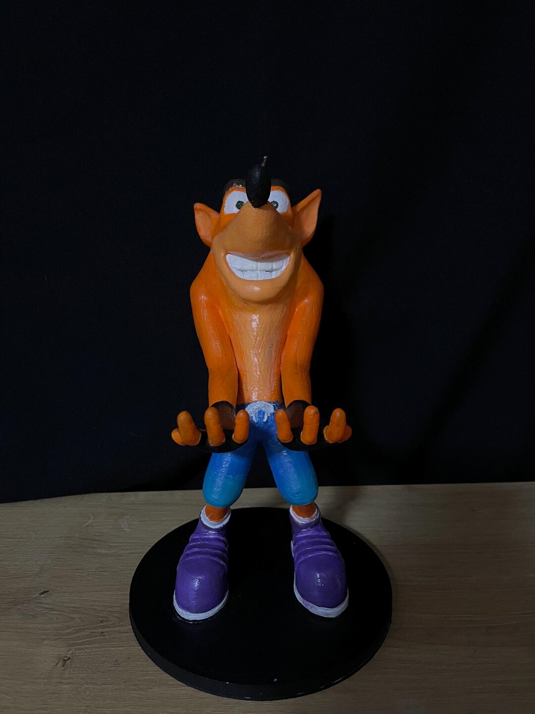 Crash Bandicoot Controller & Headset Stand – Hand-painted Gaming ...