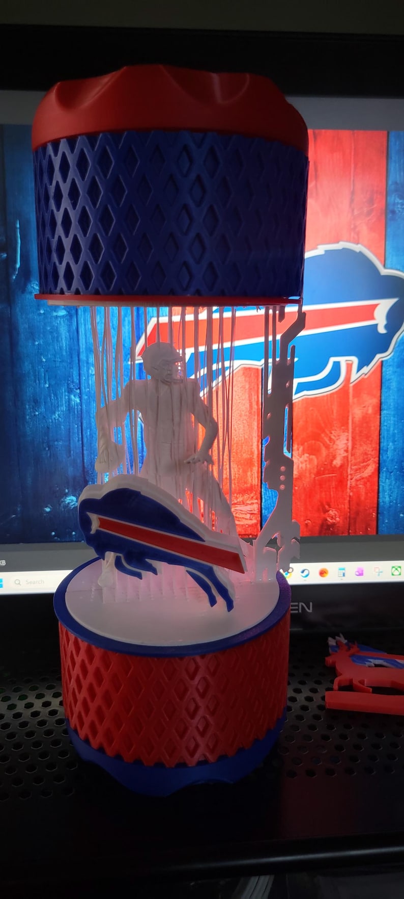 Glowing Josh Allen Bills Lamp - Etsy