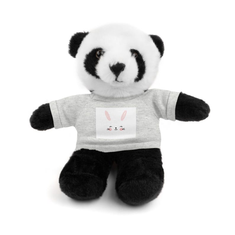 Adorable Stuffed Animal With Custom Tee, Perfect Gift for Kids, Plush ...