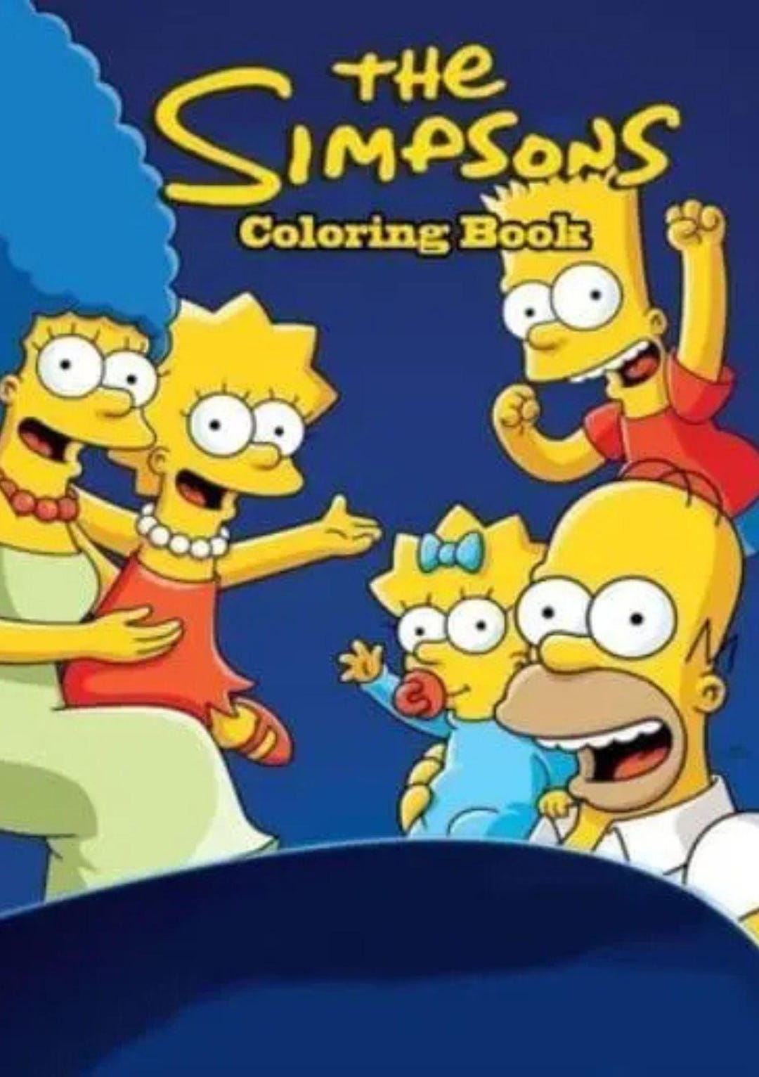 The Simpsons Coloring Book - 30+ Iconic Illustrations - Etsy