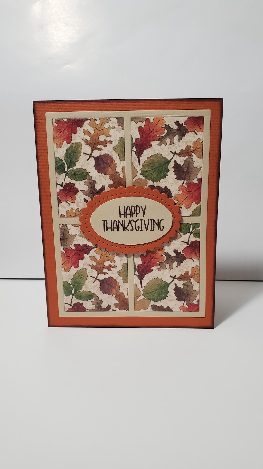 Leaves Thanksgiving Card - Etsy