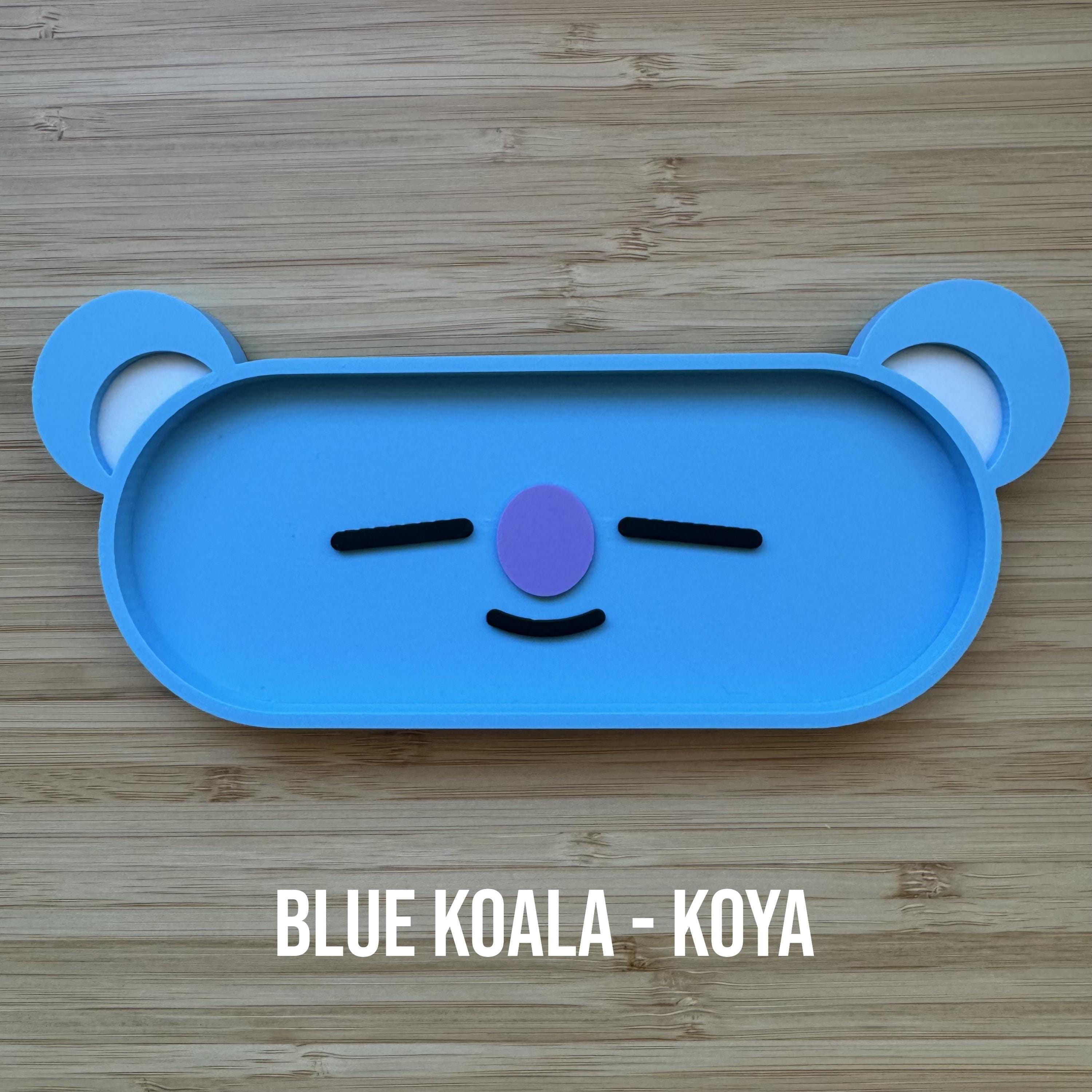 Bt21-bangtan Series | 3D Printed Trinket Tray | Desk Organizer ...
