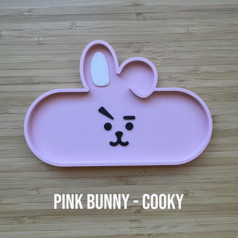 Bt21-bangtan Series | 3D Printed Trinket Tray | Desk Organizer ...