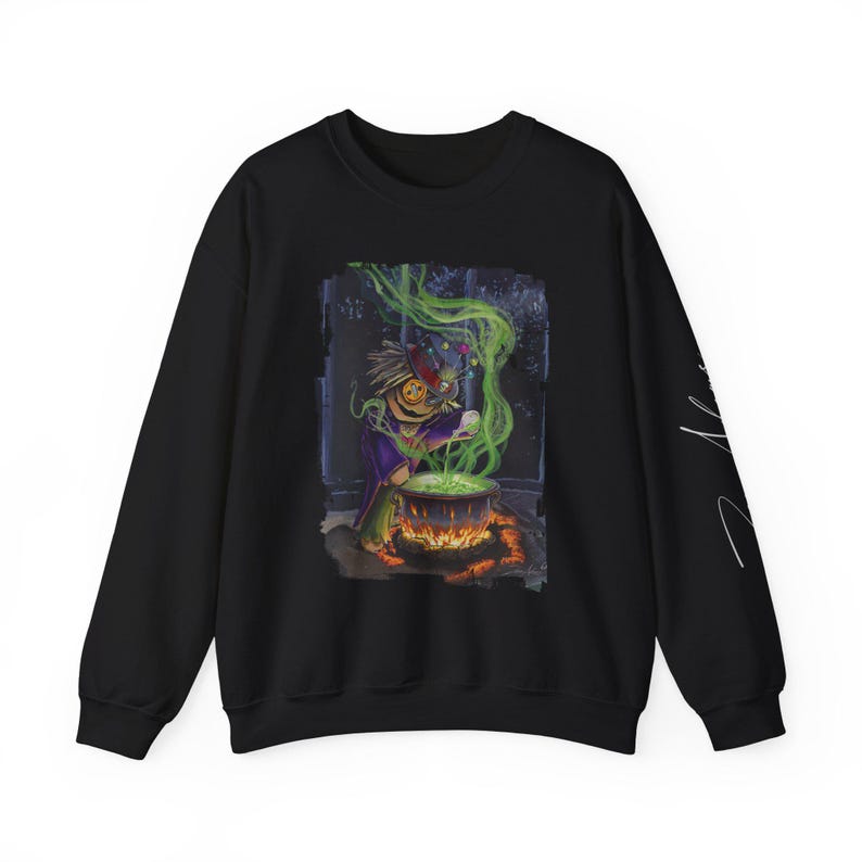 Voodoo Doll Witch Doctor by Zeea Adams Sweatshirt, Cozy Halloween ...