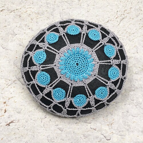 Crochet Pattern Crochet Lace Stone Cover Pattern Rock Cozy | Etsy