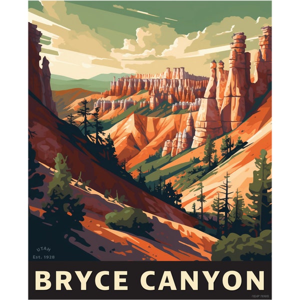 Bryce Canyon Stickers - Etsy