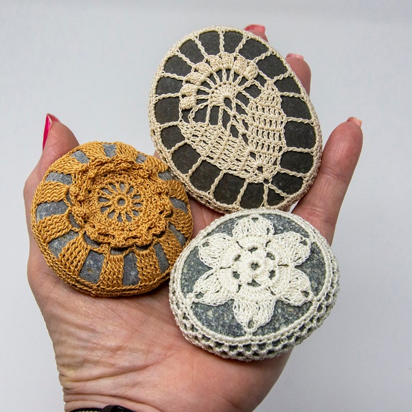 Crocheted Rock - Etsy