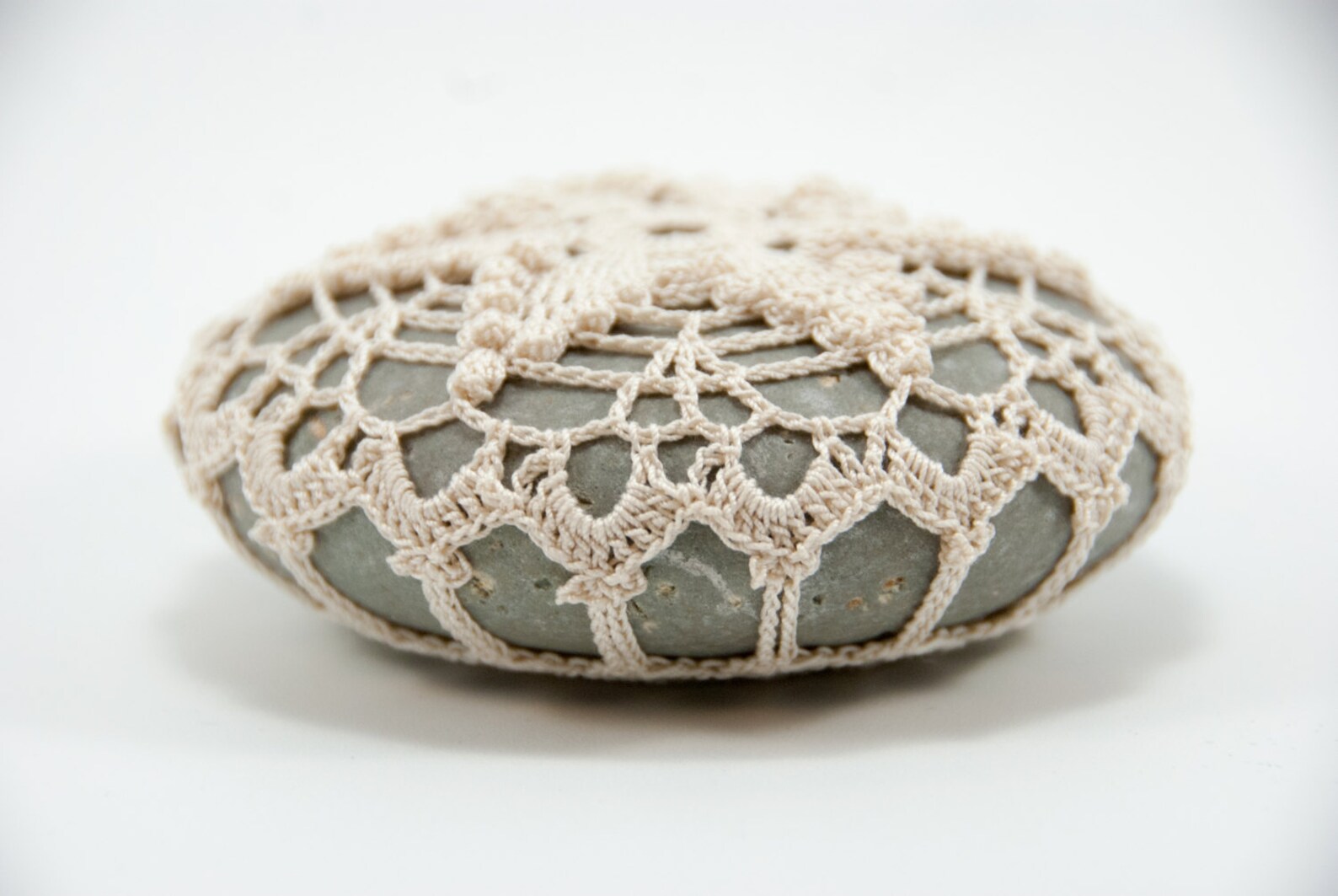 Crochet Stone Pattern DIY Lace Stone Cover Pattern Crochet - Etsy
