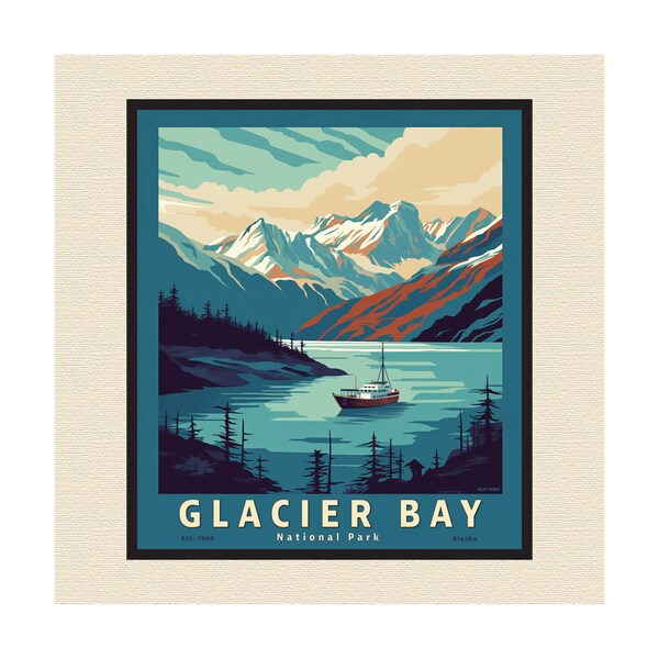 Glacier Bay National Park Poster - Etsy