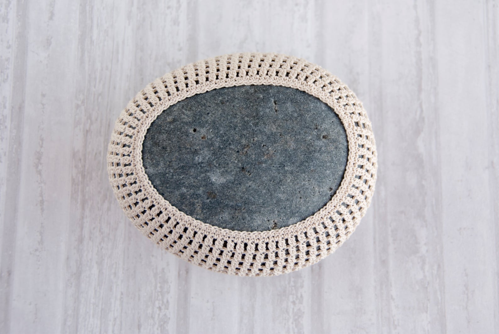 Crochet Stone Pattern, DIY, Lace Stone Cover Pattern, Rock Cozy Pattern ...