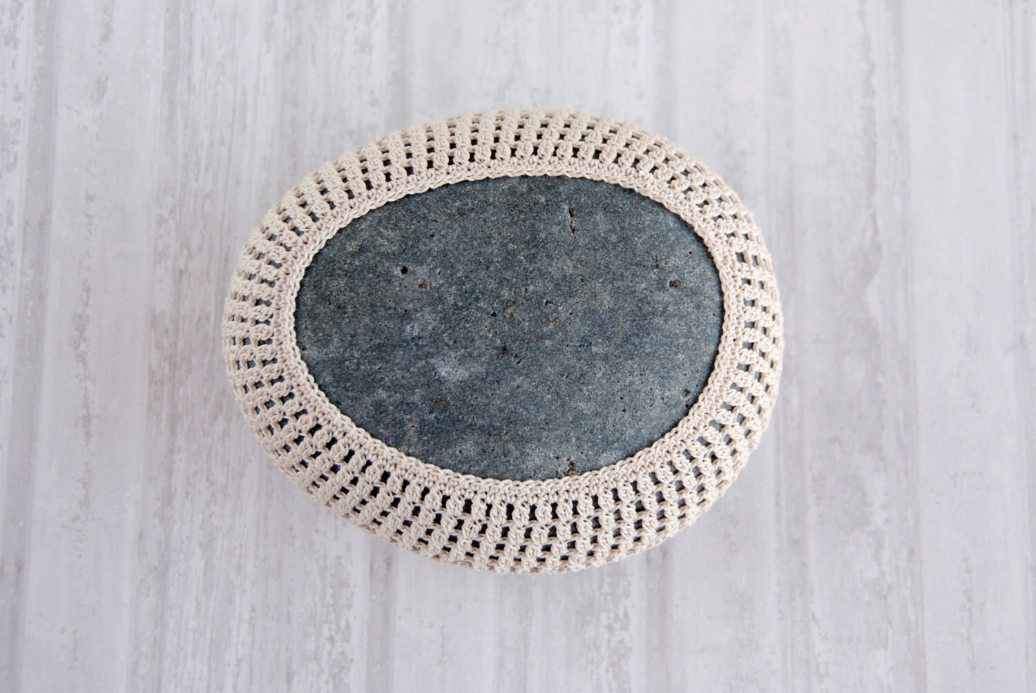 Crochet Stone Pattern, DIY, Lace Stone Cover Pattern, Rock Cozy Pattern ...