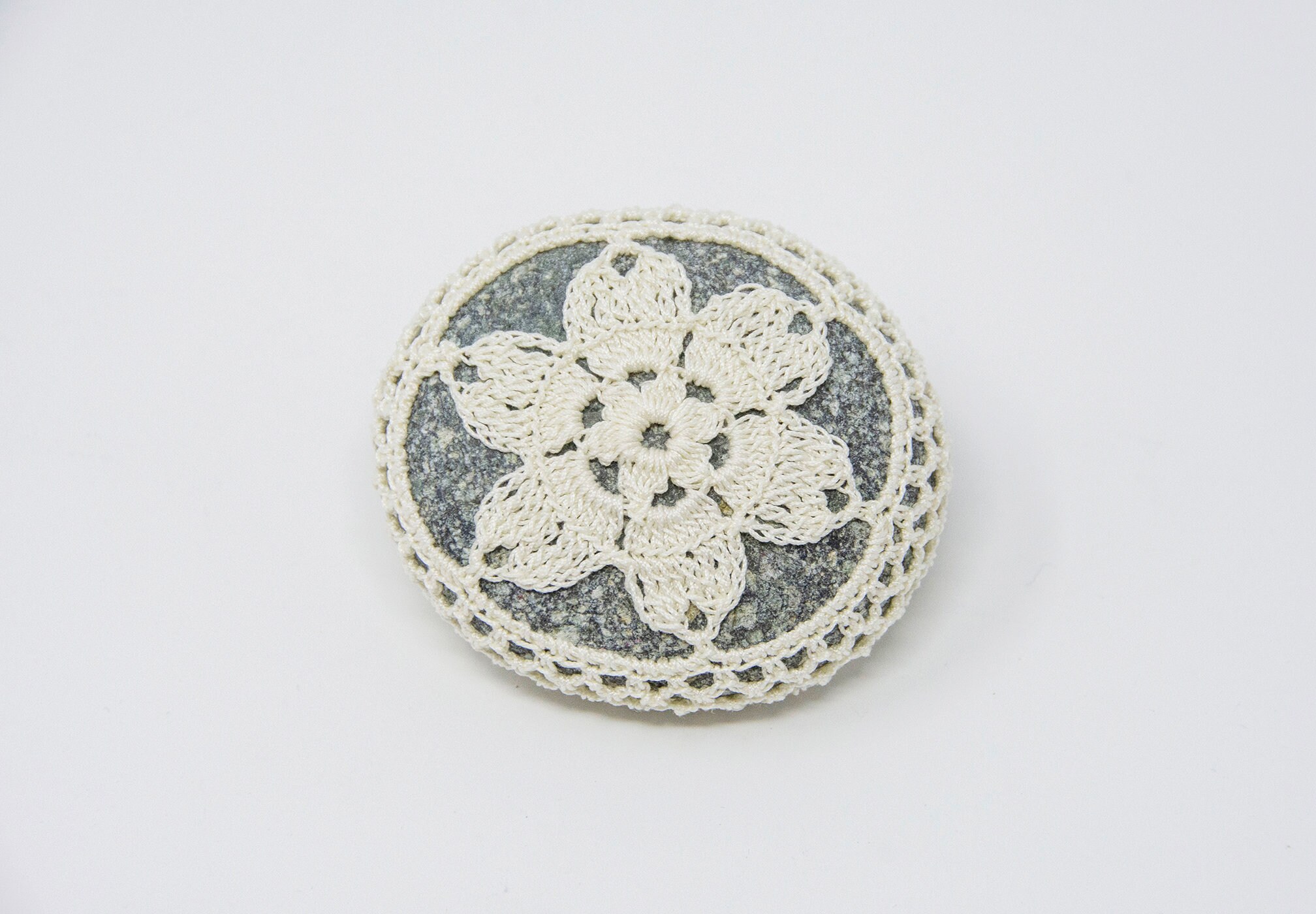 Crochet Stone Pattern, DIY, Lace Stone Cover Pattern, Rock Cozy Pattern ...