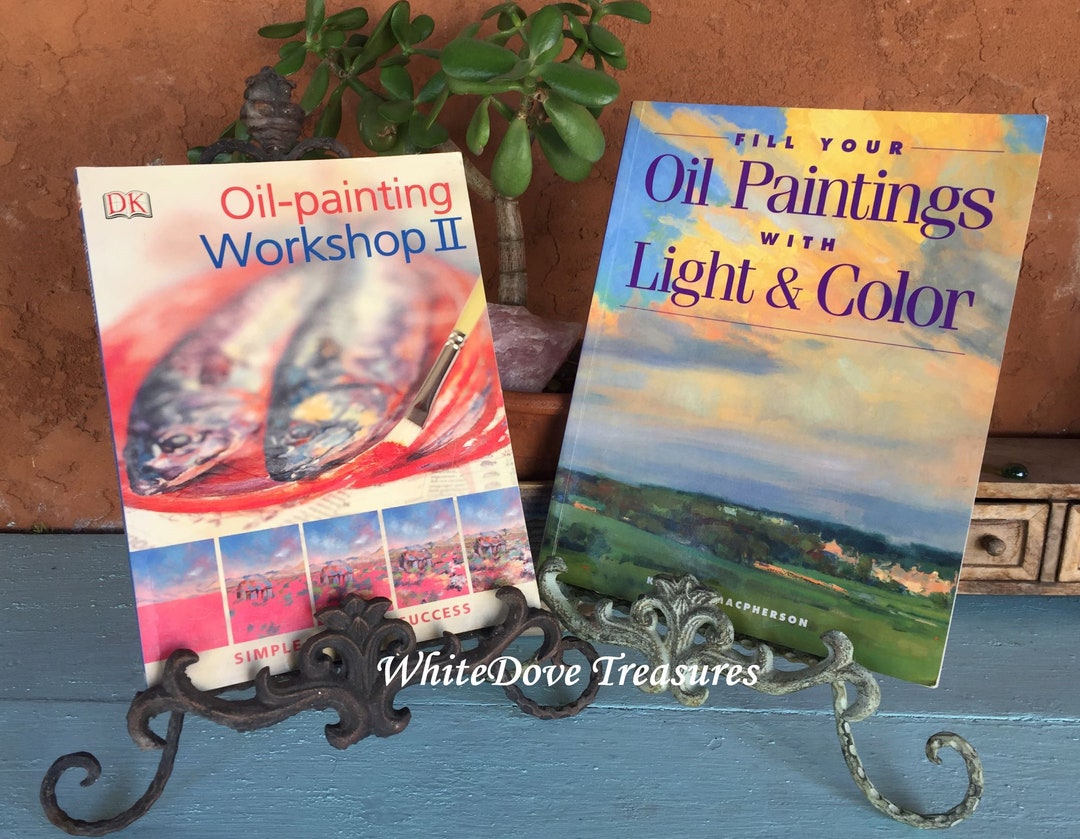 SALE Oil Painting Instruction Book Artist Manual Beginner Advanced ...