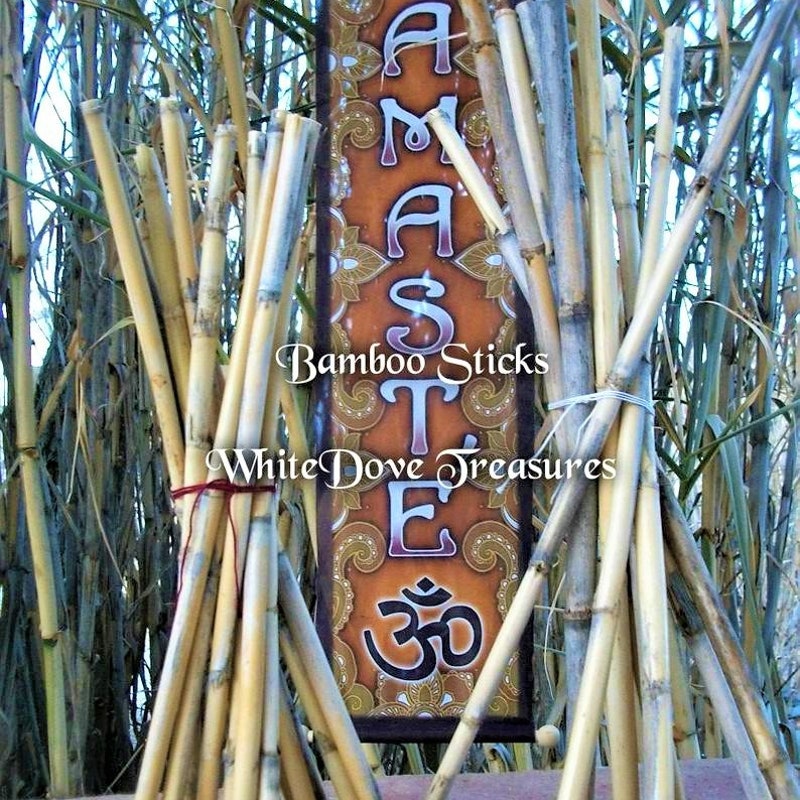Bamboo Sticks - Etsy