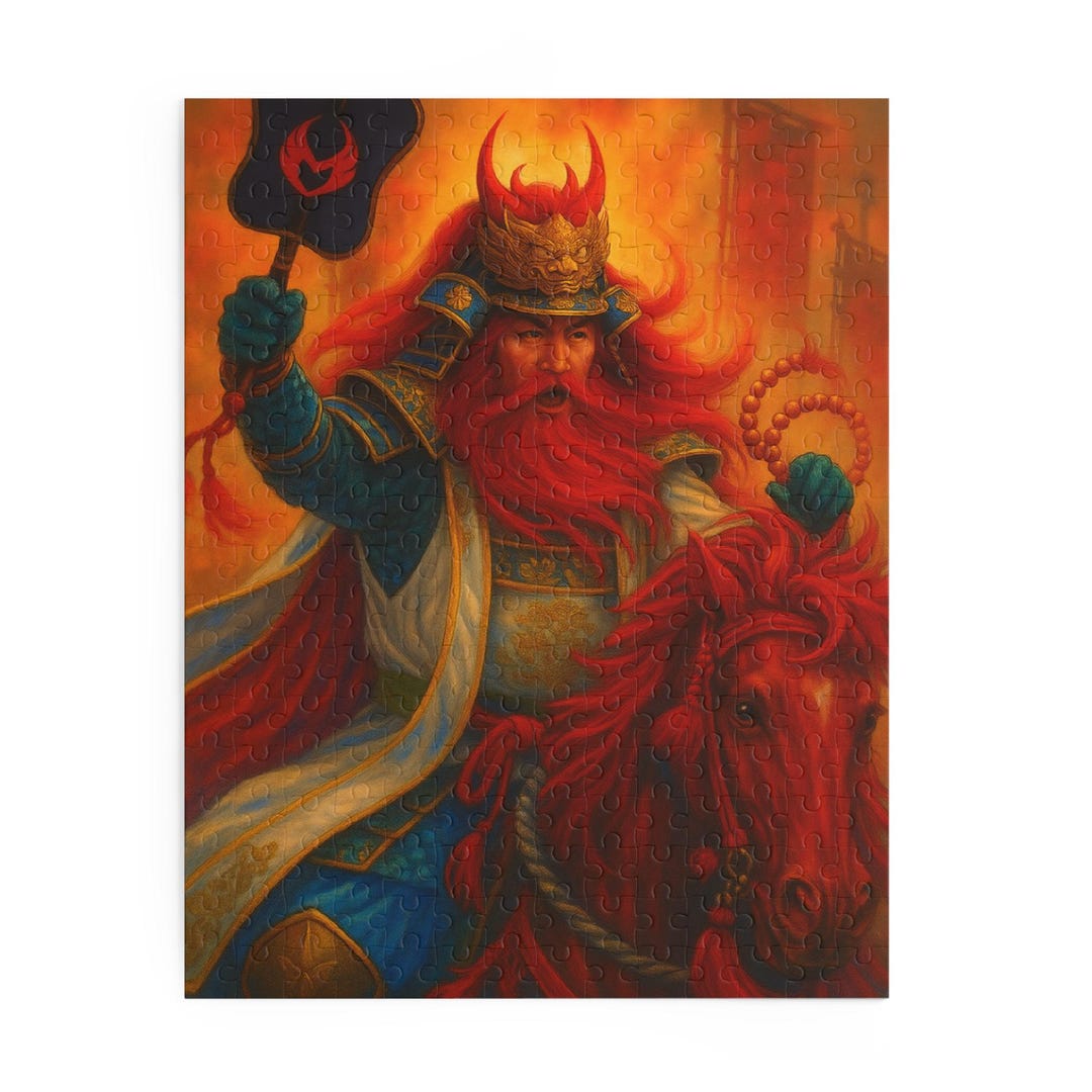 Shogun Puzzle - 120/252/500-piece Challenge, Great Gift for I Love ...