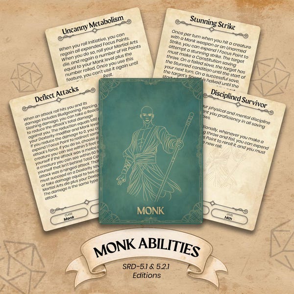 Monk Accessories Dnd - Etsy