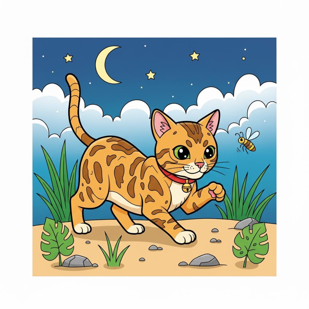 Cat Breeds Coloring Pages for Kids (20 Pages) - Etsy