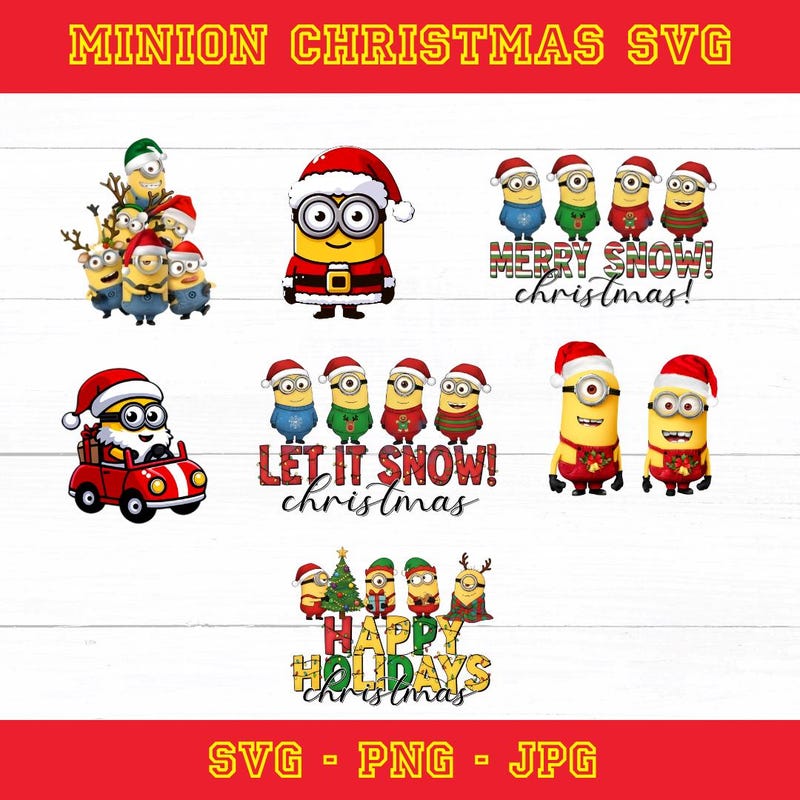 Minions Christmas - Etsy