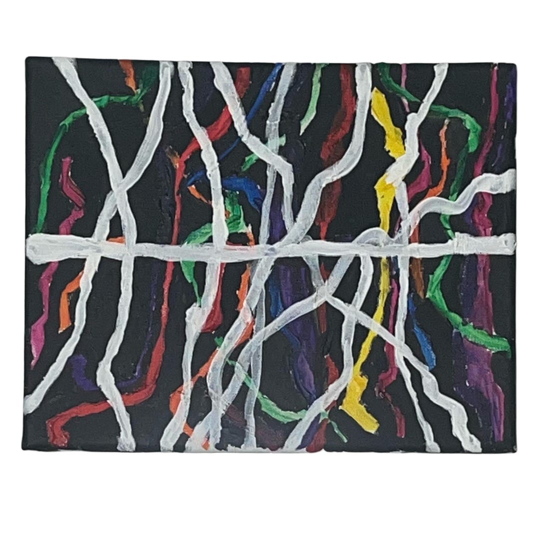 Crossed Currents – Modern Geometric Abstraction - Etsy