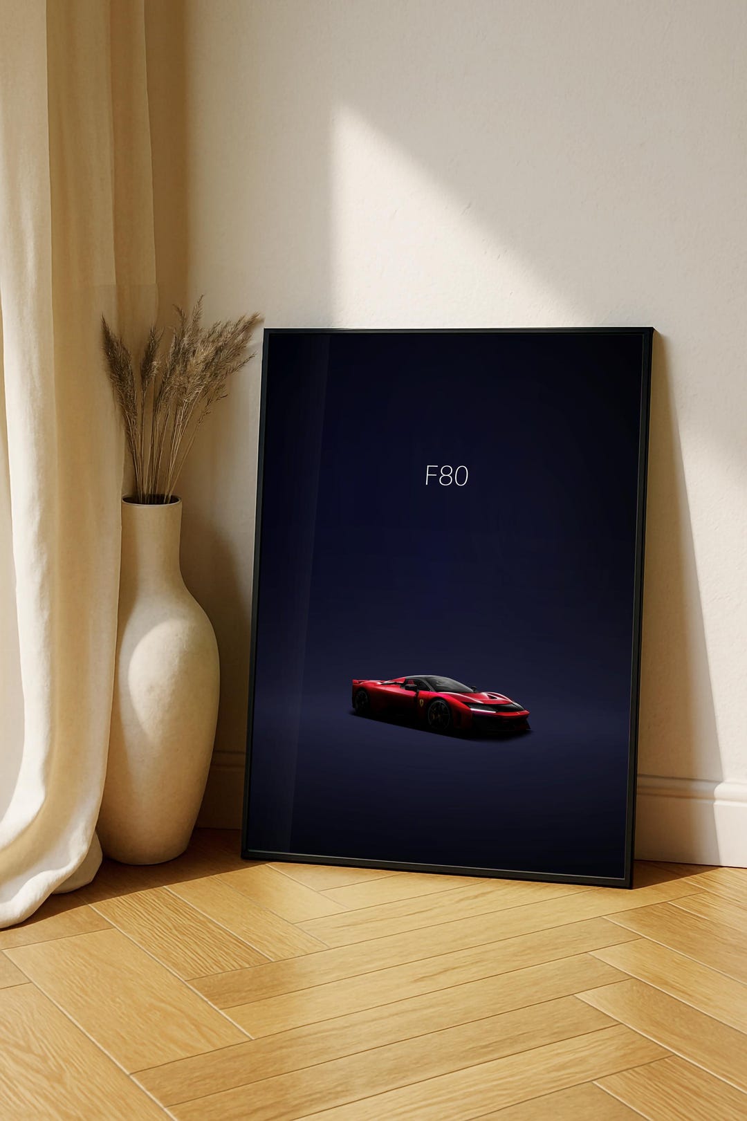 Ferrari F80 Poster | Car Poster | Framed or Unframed or Aluminum ...